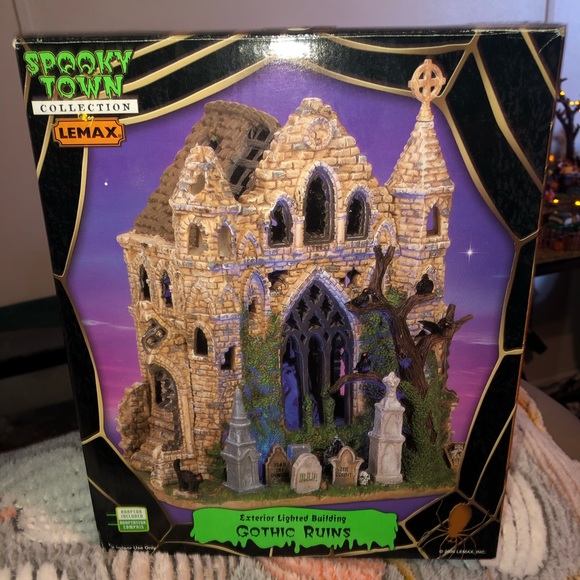 Holiday | Lemax Spookytown Gothic Ruins | Poshmark